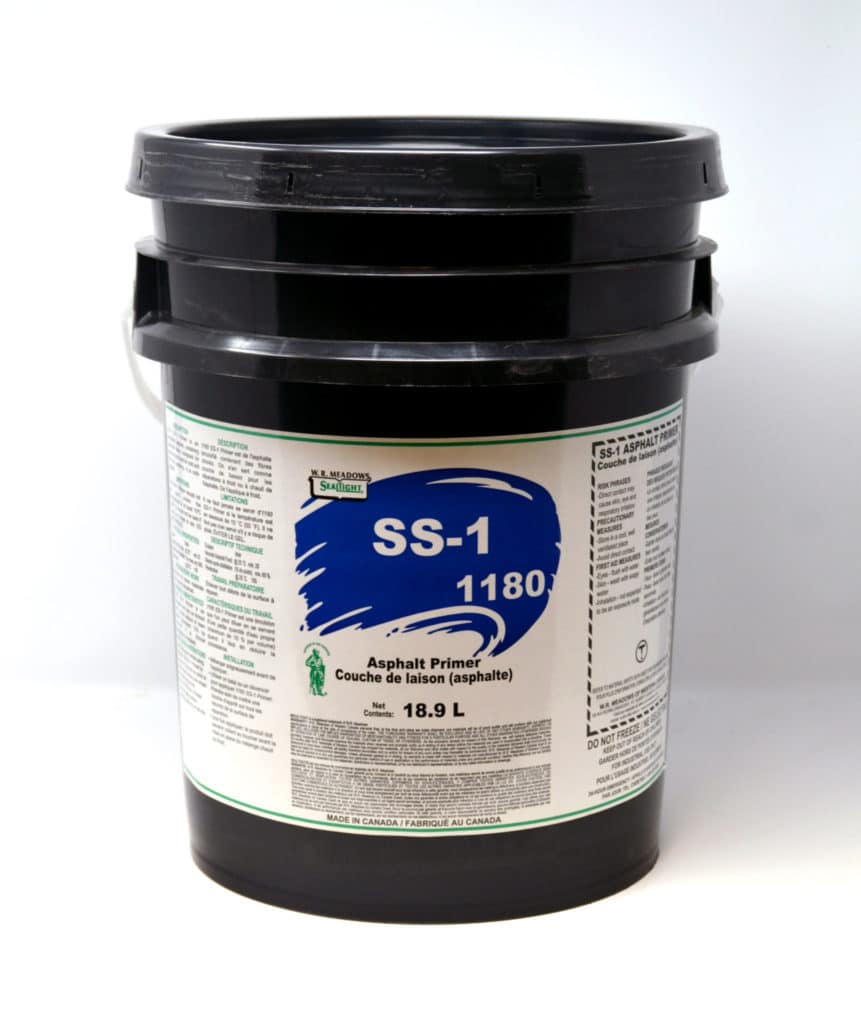 1180 SS-1 Primer (Canada) - Asphalt Primer - W. R. Meadows Canada