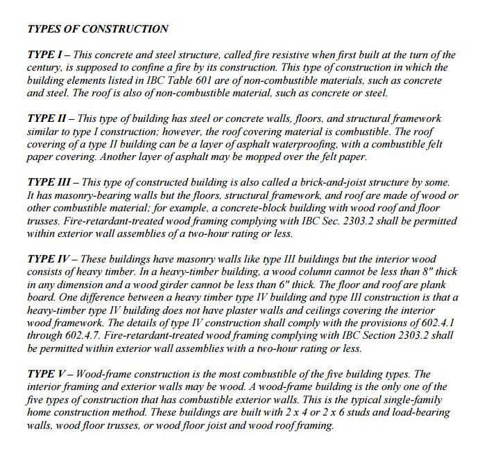 Types of Construction - W. R. Meadows Canada